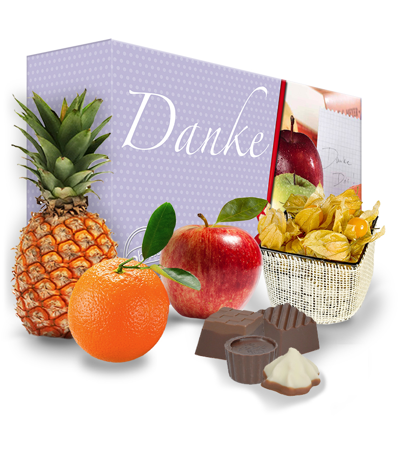 kleine Obstbox Regio-Exotik - Dankeschön | Dankeschön Set | OBST2024RES.5