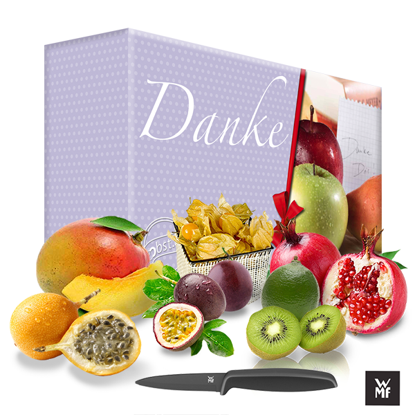 Frischen Obstkorb verschenken und liefern lassen